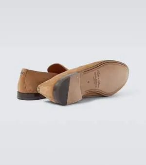 Dolce & Gabbana Suede Loafers - Brown