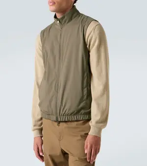 Loro Piana Reversible Virgin Wool Vest