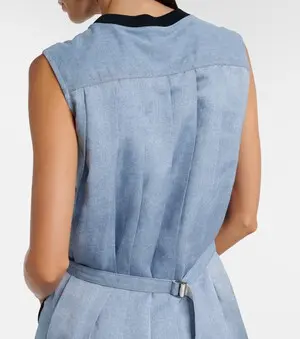 Sacai Cotton Jersey Minidress
