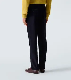 Rubinacci Cotton Corduroy Straight Pants