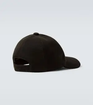 Loro Piana Logo Embroidered Baseball Cap - Green