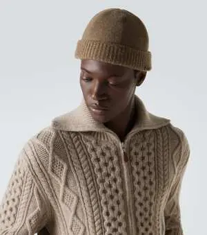 Loro Piana Cashmere Beanie - Beige