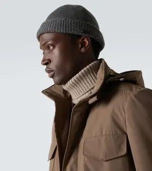 Loro Piana Cashmere Beanie - Grey