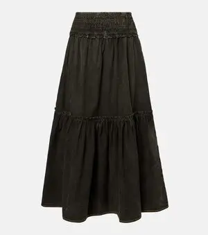 Ganni Ruffle Skirts