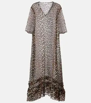 Ganni Sheer Dresses