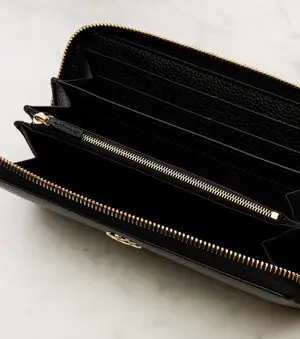 Gucci Gg Marmont Leather-trimmed Wallet