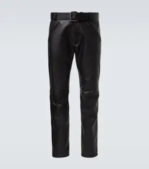 Saint Laurent Black Wash Pants For Men