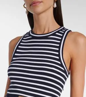 Veronica Beard Belted Cotton-blend Midi Dress - Blue