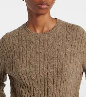 Loro Piana Cable-knit Cashmere Sweater
