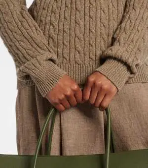 Loro Piana Cable-knit Cashmere Sweater