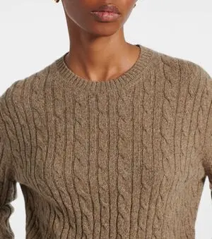 Loro Piana Cable-knit Cashmere Sweater