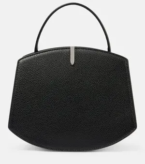 Savette Florence 20 Leather Tote Bag - Black