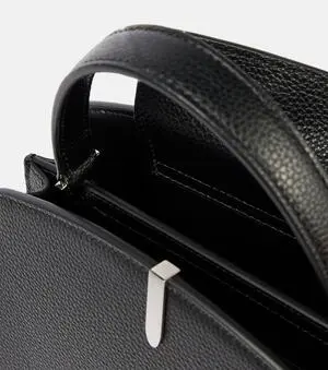 Savette Florence 20 Leather Tote Bag - Black
