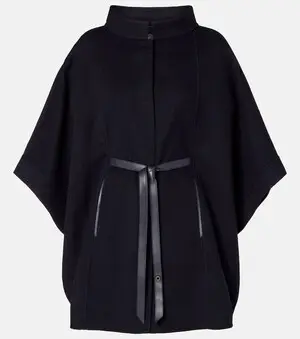 Loro Piana Salzburg Cashmere Cape - Blue