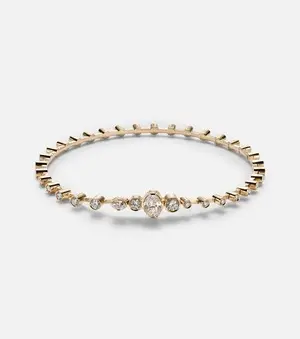 Sophie Bille Brahe 18kt Bracelet With Diamonds - Gold