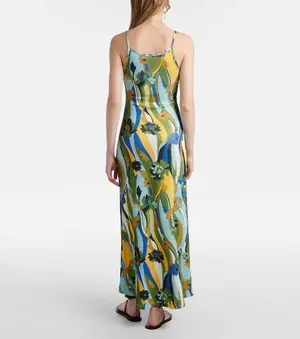 Christopher Esber Acidic Floral Maxi Dress