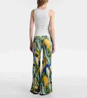 Christopher Esber Crystal Pin Embellished Jersey Tank Top