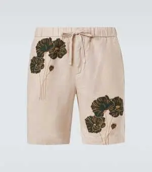 Frescobol Carioca Floral Shorts For Men