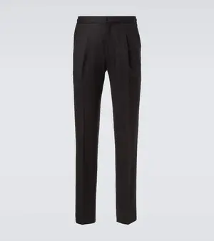 Rubinacci Zip Up Bottoms For Men