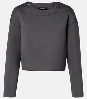 Max Mara Embellished Sweatshirts Hoodies For Women
