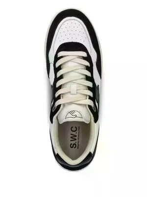 S.W.C STEPNEY WORKERS CLUB Pro-cup Leather Panel Sneakers