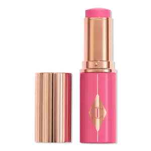 Charlotte Tilbury Unreal Lip + Cheek Glow Blush Stick - Pinky Glow