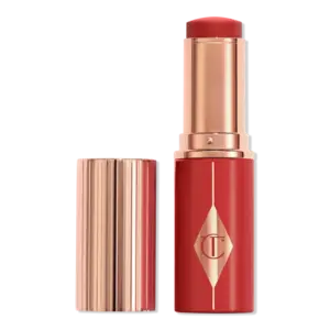 Charlotte Tilbury Unreal Lip + Cheek Glow Blush Stick - Cherry Glow