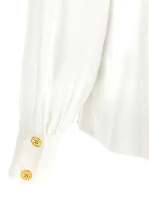 Elisabetta Franchi Necklace Shirt - White