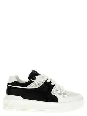 Valentino Garavani One Stud Xl Sneakers - White/black