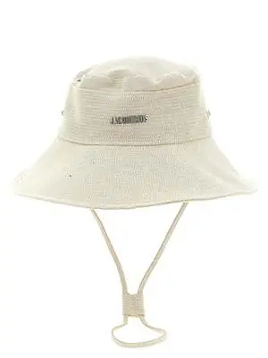 Jacquemus Le Bob De Nîmes Bucket Hat - Beige