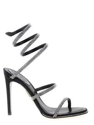 Rene Caovilla Cleo Rhinestone Sandals