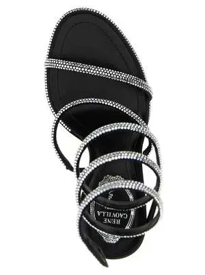 Rene Caovilla Cleo Rhinestone Sandals