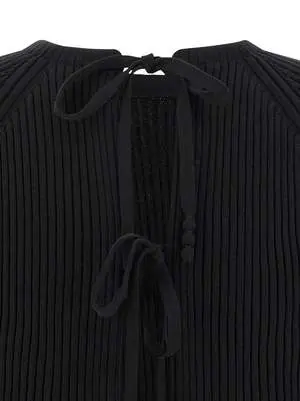 Tory Burch Back Closure Sweater