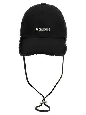Jacquemus La Casquette Artichaut Cap - Black