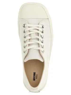 Moschino Canvas Sneakers