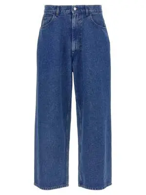 Marni Patch Wide Leg Jeans