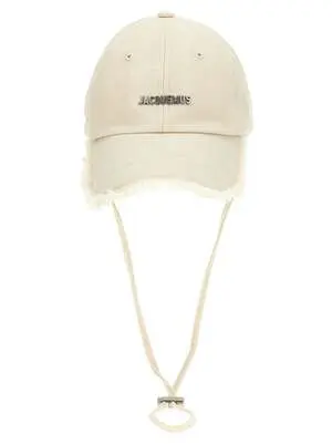 Jacquemus La Casquette Artichaut Cap - White