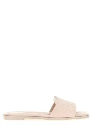 Alexander McQueen Seal Leather Sandals Pink