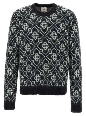 Casablanca Monogram Sweater - Multicolor