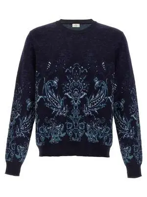 Etro Crew Neck Sweaters For Men