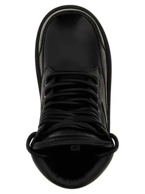 Alexander McQueen Nappa Ankle Boots