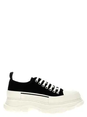 Alexander McQueen Canvas Sneakers - White/black