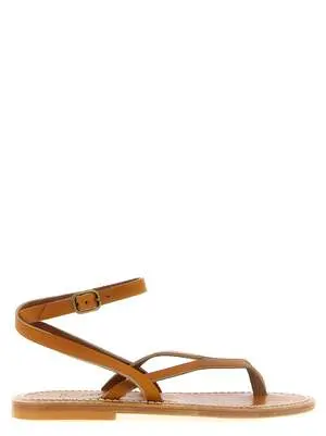 K.JACQUES Smyrne Thong Sandals - Brown