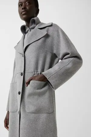 Bogner Wool Coat - Gray