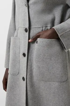 Bogner Wool Coat - Gray