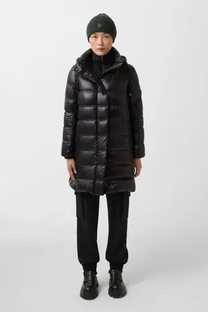 Bogner Down Short Coat - Black