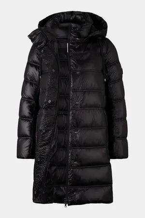Bogner Down Short Coat - Black