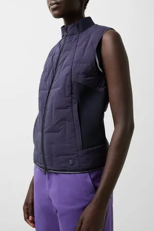 Bogner Sia Lightweight Down Vest - Navy Blue