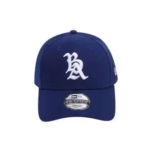 A BATHING APE Baseball Logo 49forty Cap - Blue