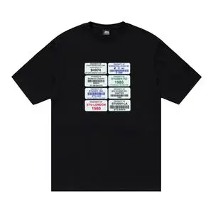 StÜssy Codes Tee - Black